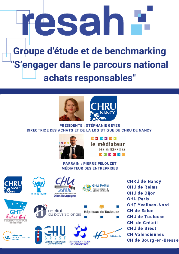 Fiches pratiques GEB RFAR - Resah